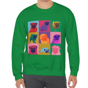 Custom Popart Style Pet Crewneck, Pop Art Pet Sweatshirt, Dog Mom ...