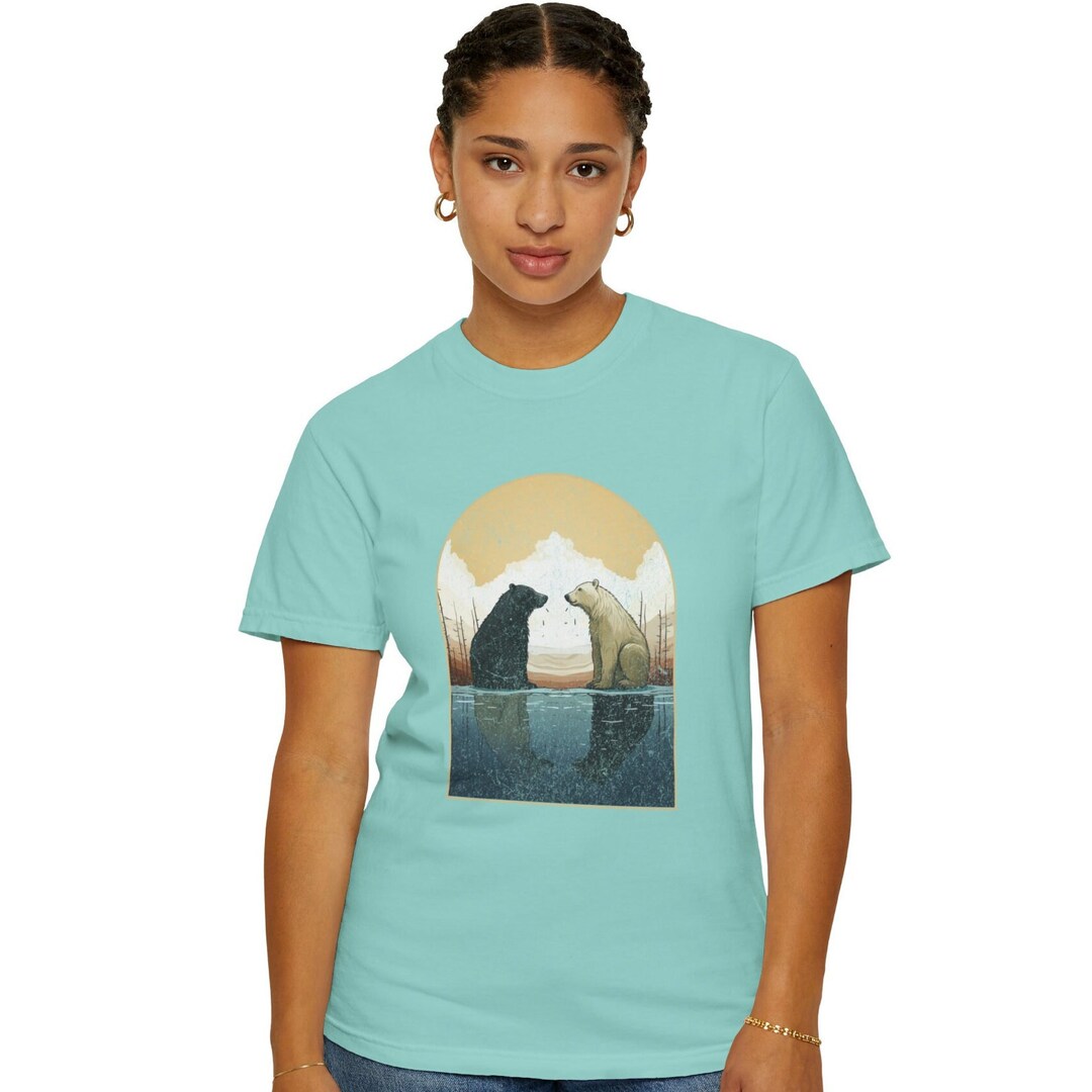 Bipolar Shirt, Bears Mental Health Comfort Colors Tee,polar Bear T ...