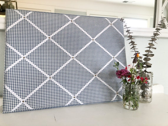 Cottagecore Pin Board Tack Board Vintage Checkered Country - Etsy