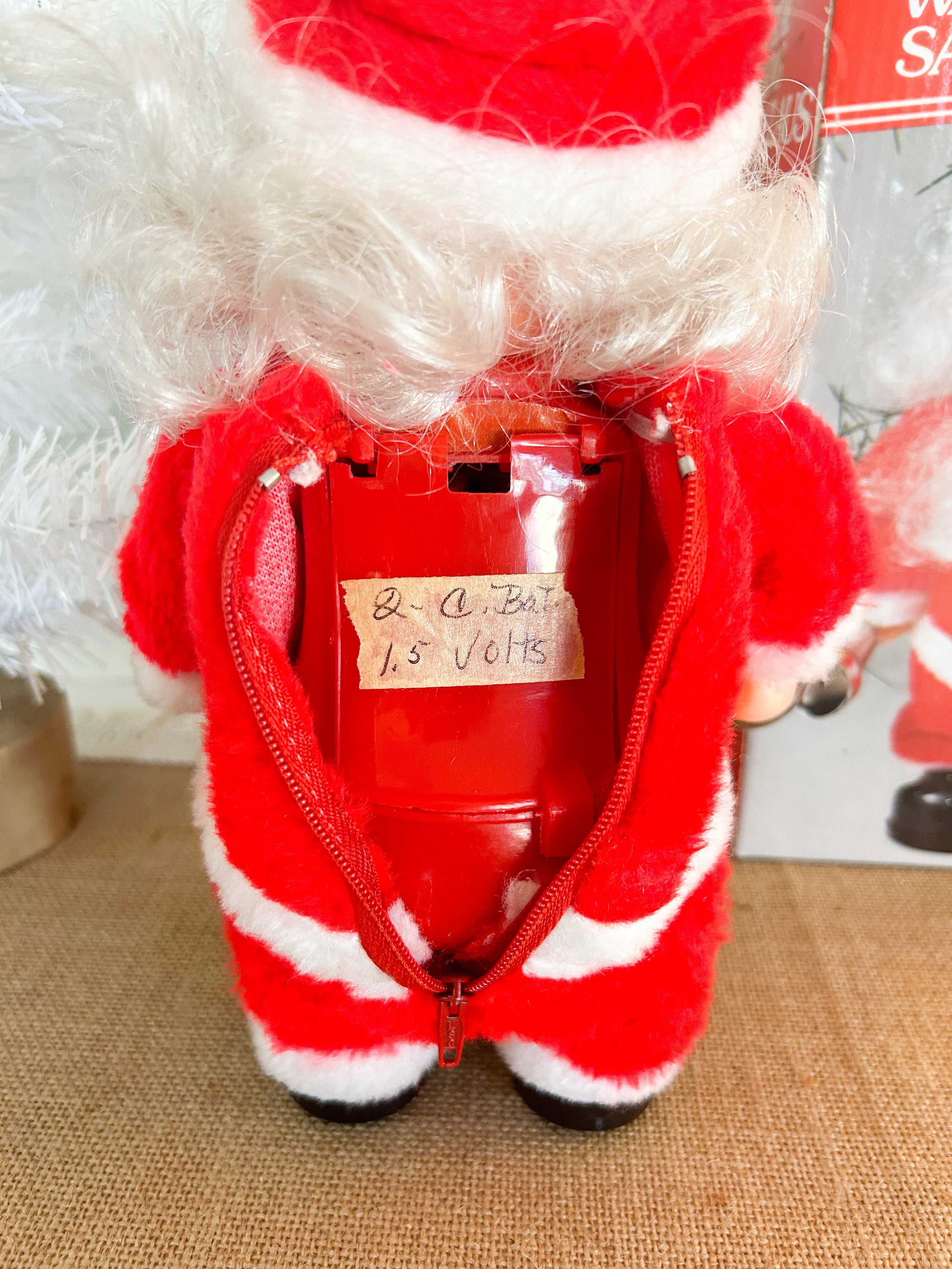 Musical Walking Santa Claus 1980s Singing Santa Vintage - Etsy