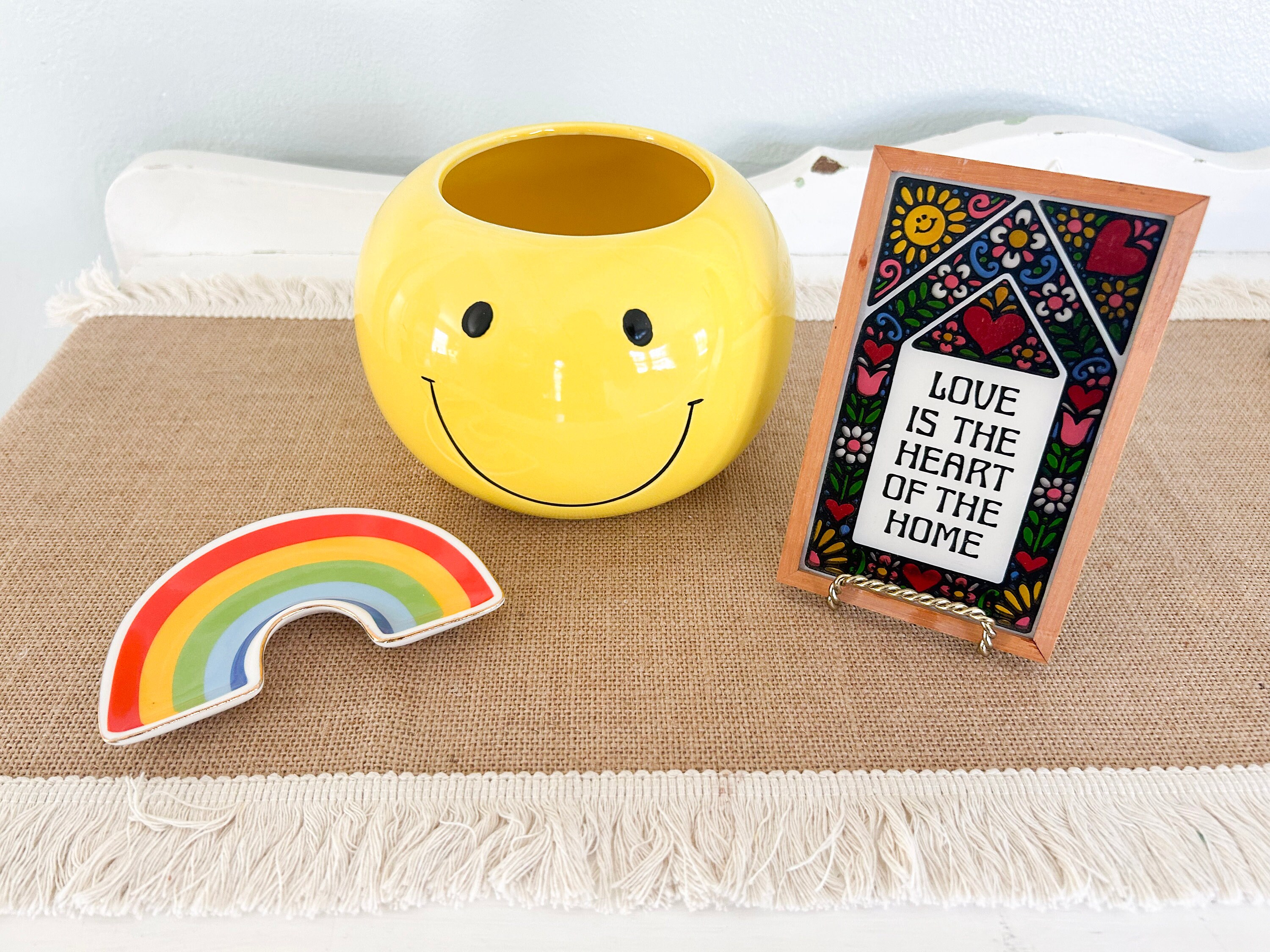 Rainbow Trinket Tray, Gold Rainbow, Ring Dish, Pride, Kids Room, Decor ...