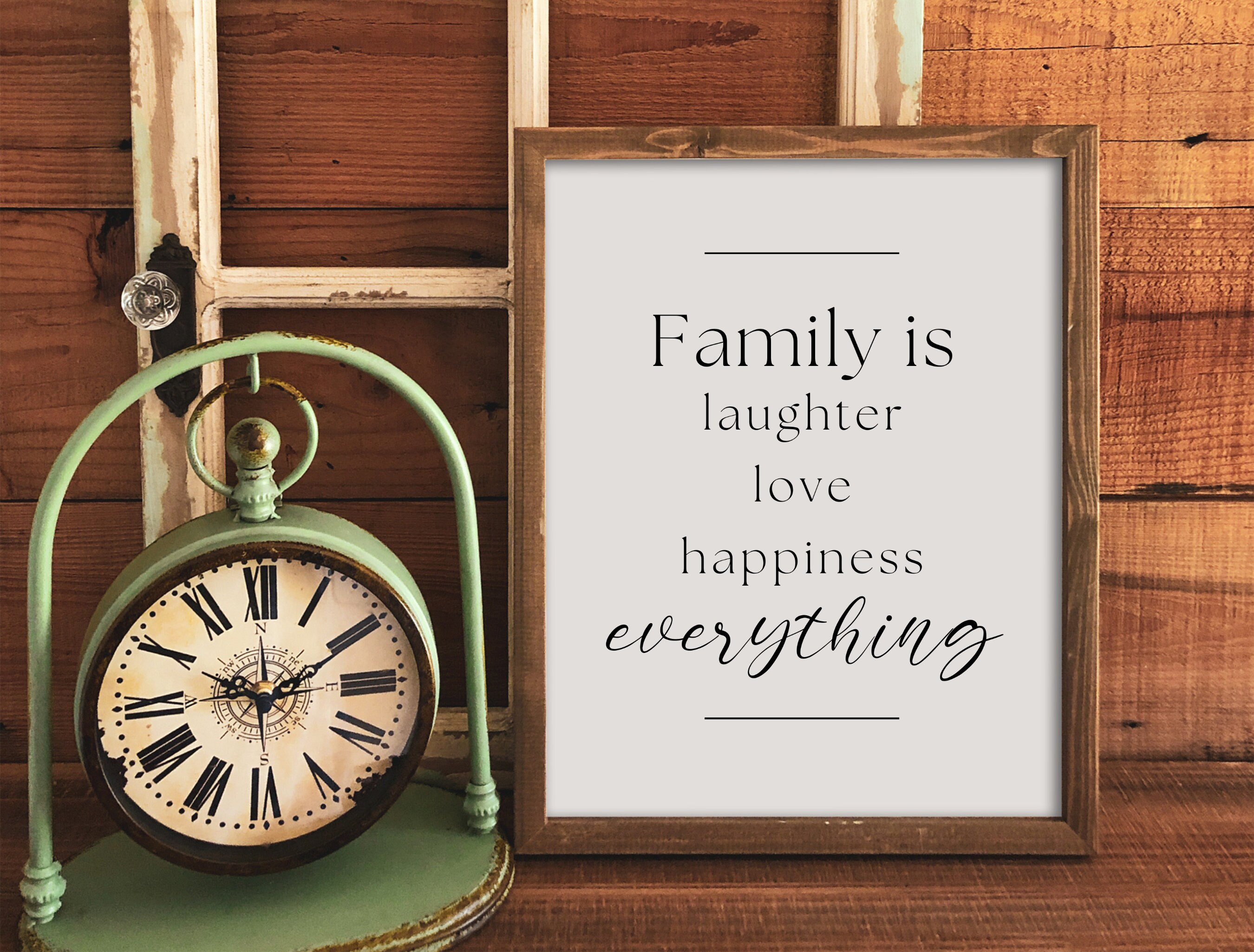 FAMILY IS EVERYTHING Sign, Family Quote Sign, Family Wall Art,family ...
