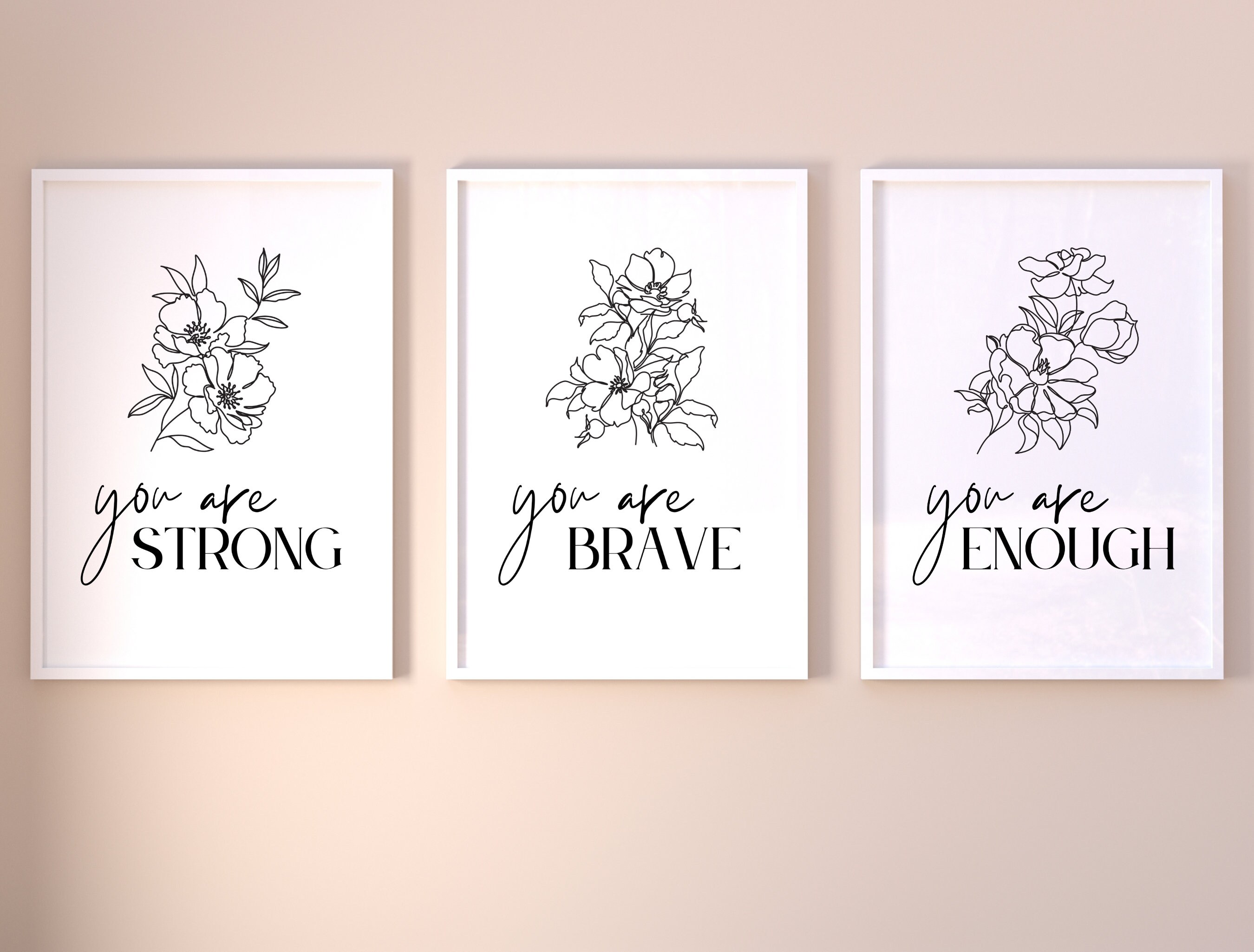 Psychology Art, Inspirational Wall Art, Therapy Office, Mental Health ...