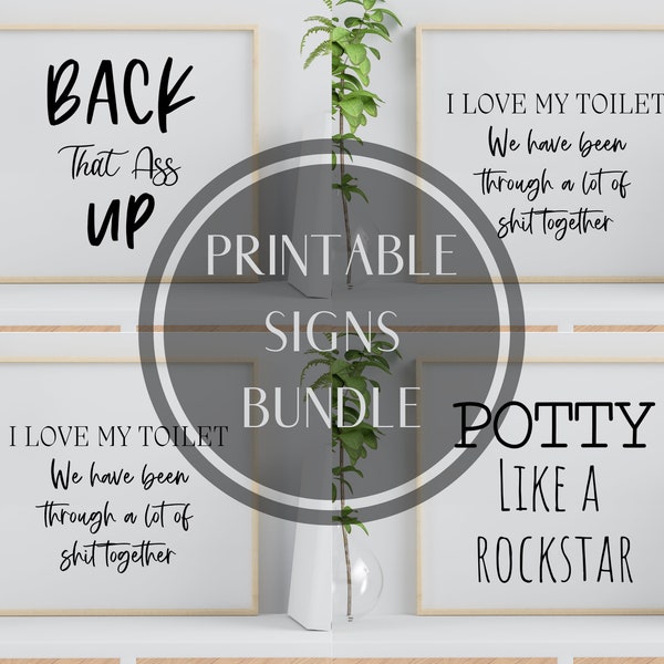Adult Humor Signs (You'll Love) - Etsy
