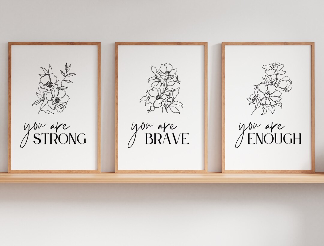 Psychology Art, Inspirational Wall Art, Therapy Office, Mental Health ...