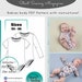 Babies Body With Snap Fasteners PDF Pattern With Video Tutorial! - Etsy