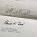 President Gerald Ford Signature - 1975 - Etsy