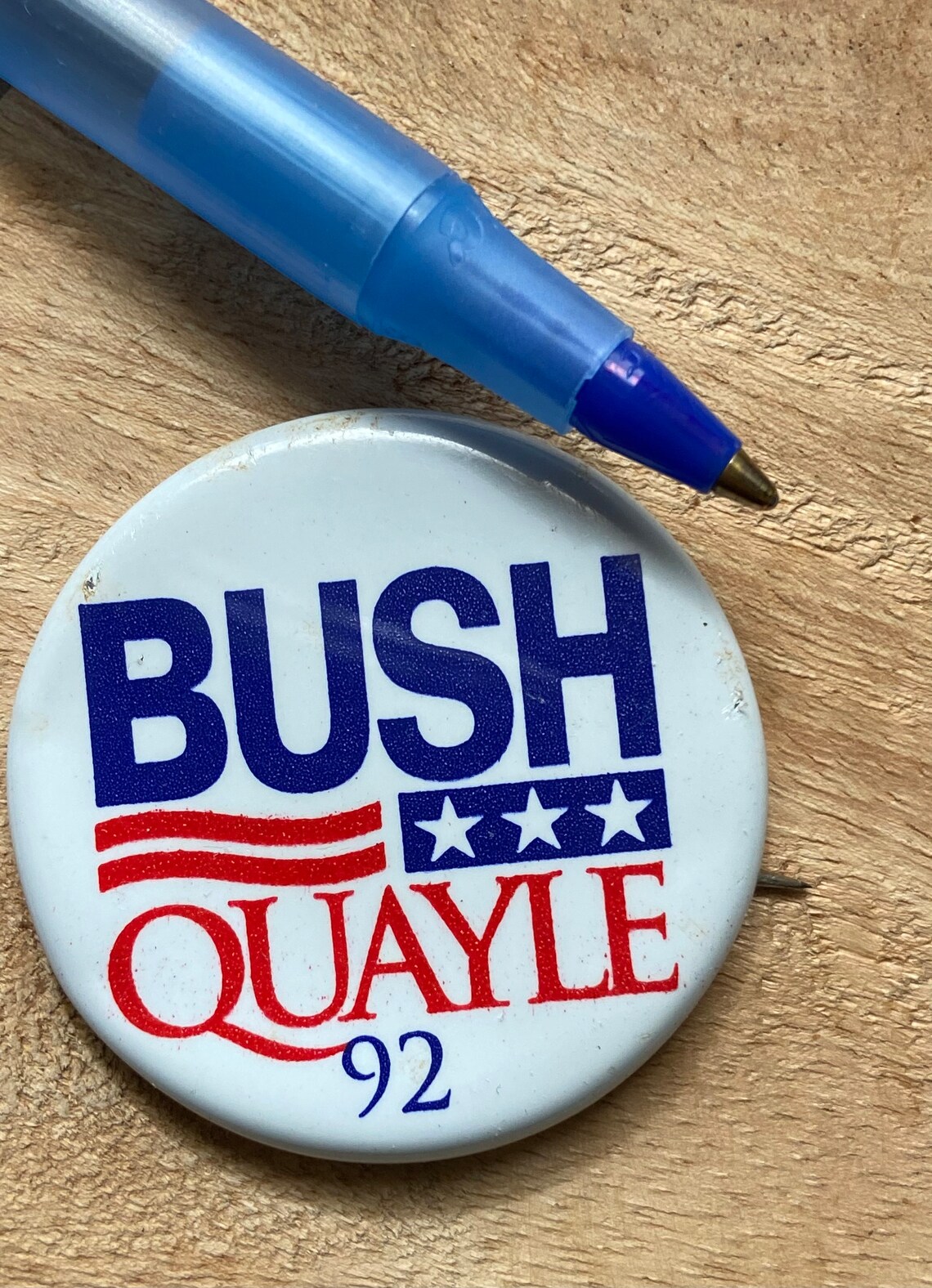 Bush Quayle 1992 Political Button - Etsy