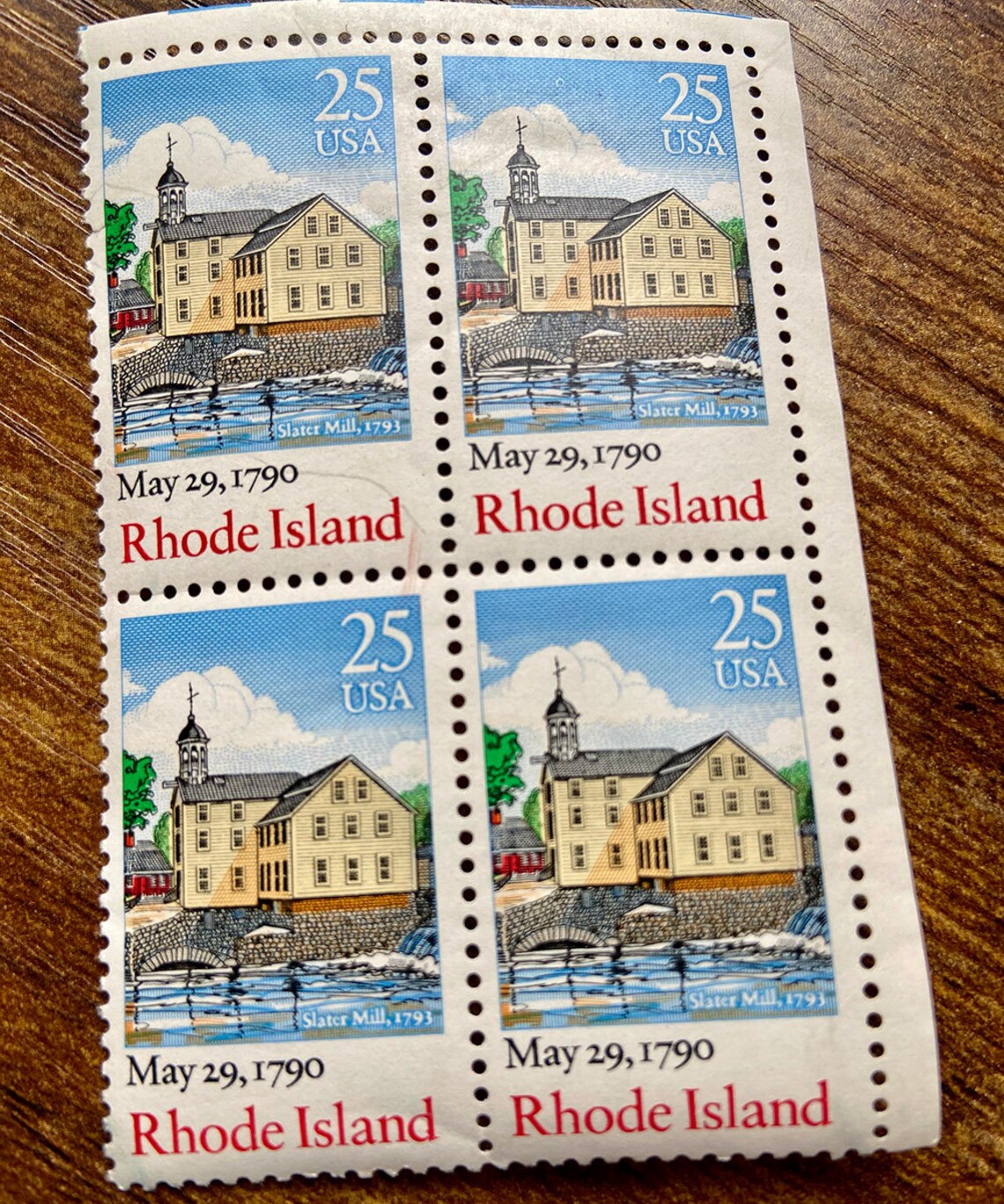 Rhode Island 25 Cent US Postage Stamp, 1987 - Etsy