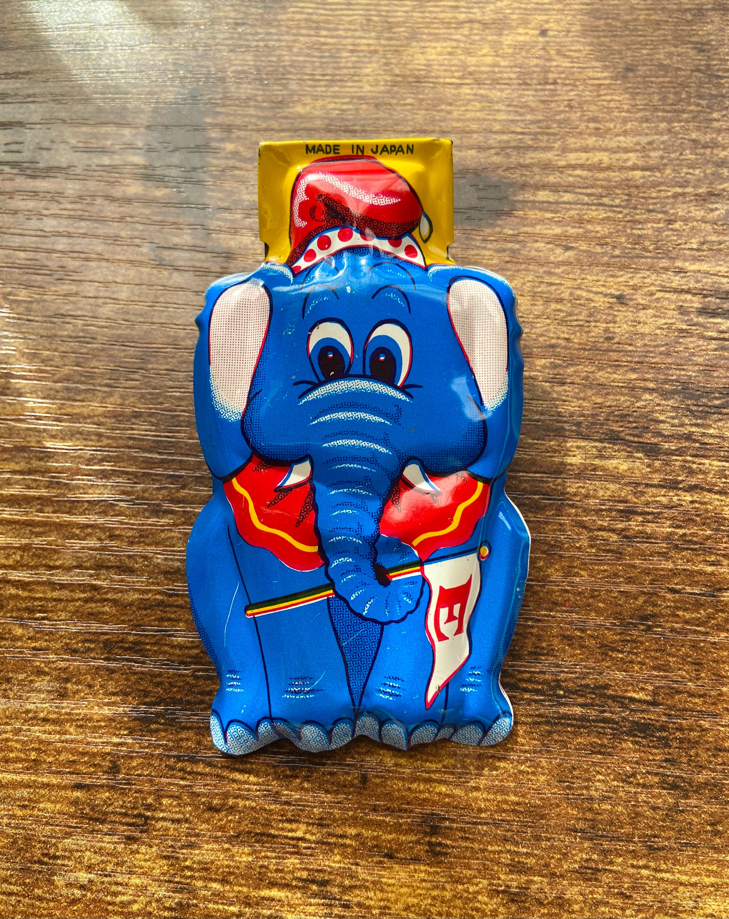 Vintage Blue Elephant Noise Clicker - Etsy