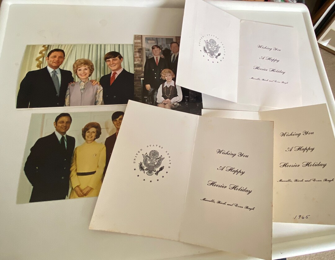 Indiana Senator Birch Bayh Christmas Cards to Constituents - Etsy