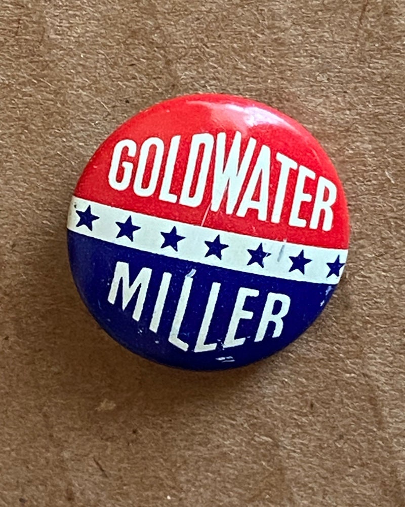 1964 Goldwater Miller Political Buttons - Vintage - Etsy
