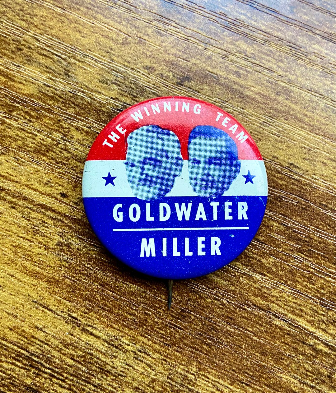 Goldwater, Miller, the Winning Team Campaign Button, 1964 - Etsy