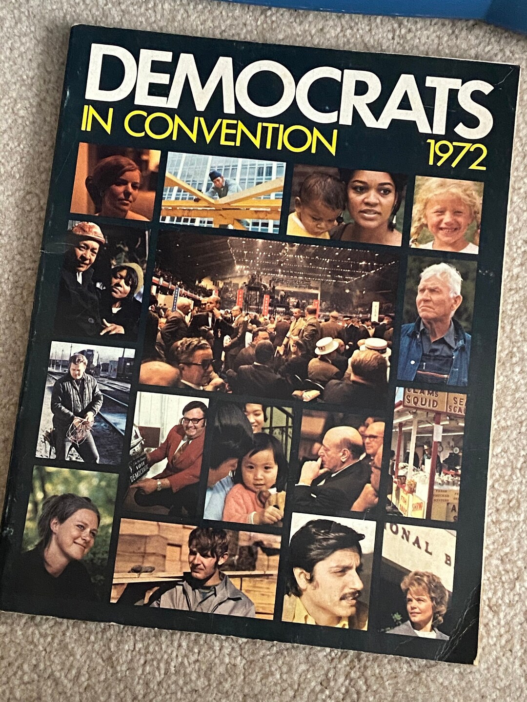 1972 Democratic Convention Agenda and Platform Program - Etsy