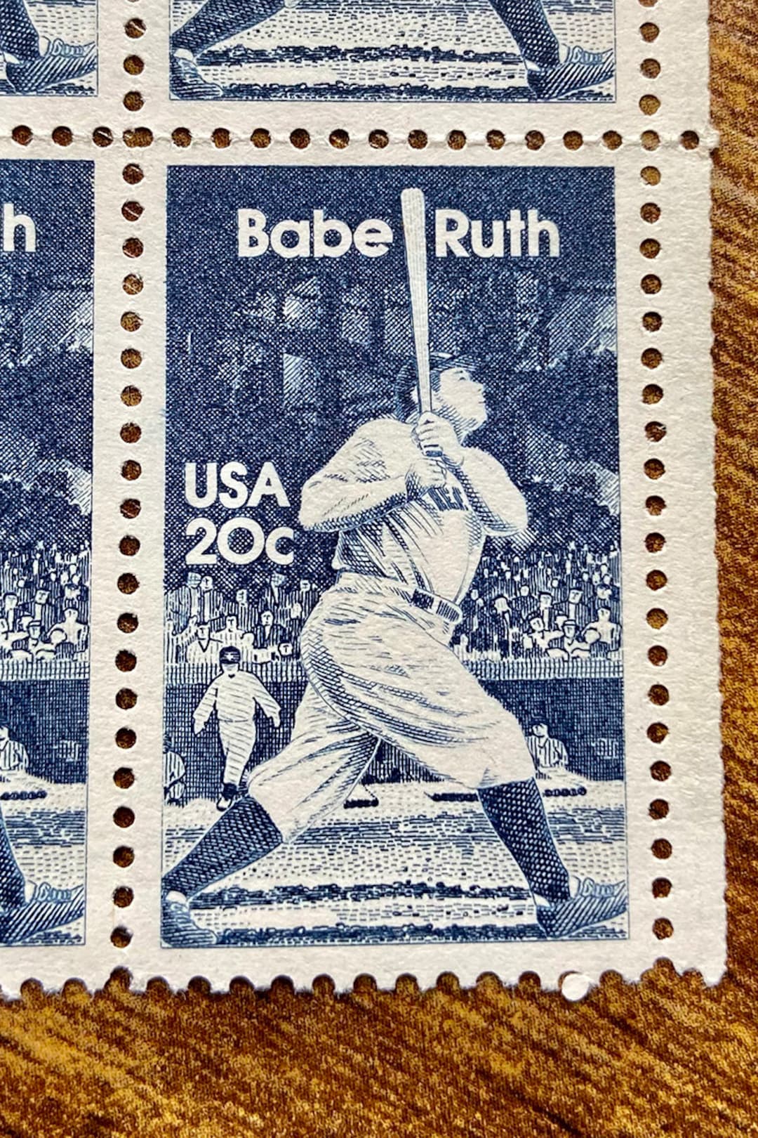 Babe Ruth 20 Cent US Postage Stamp, 1983 - Etsy