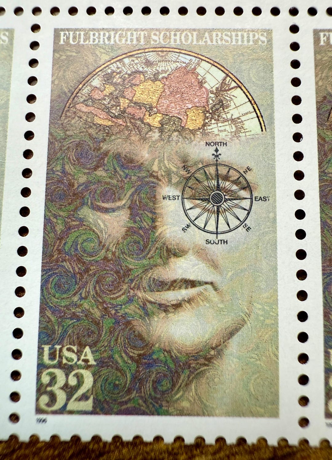 Fulbright Scholarships 32 Cent USA Postage Stamp - Etsy