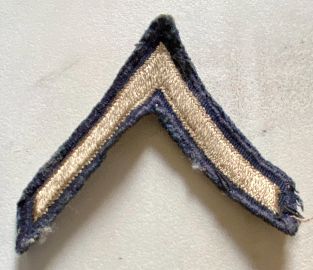 WWII US Army Air Corps Private First Class Strip Patch - Etsy