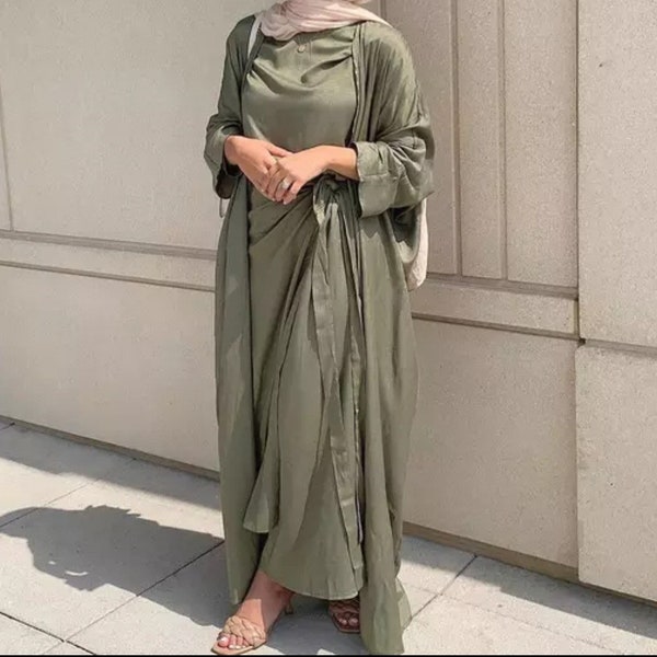 Linen Abaya - Etsy