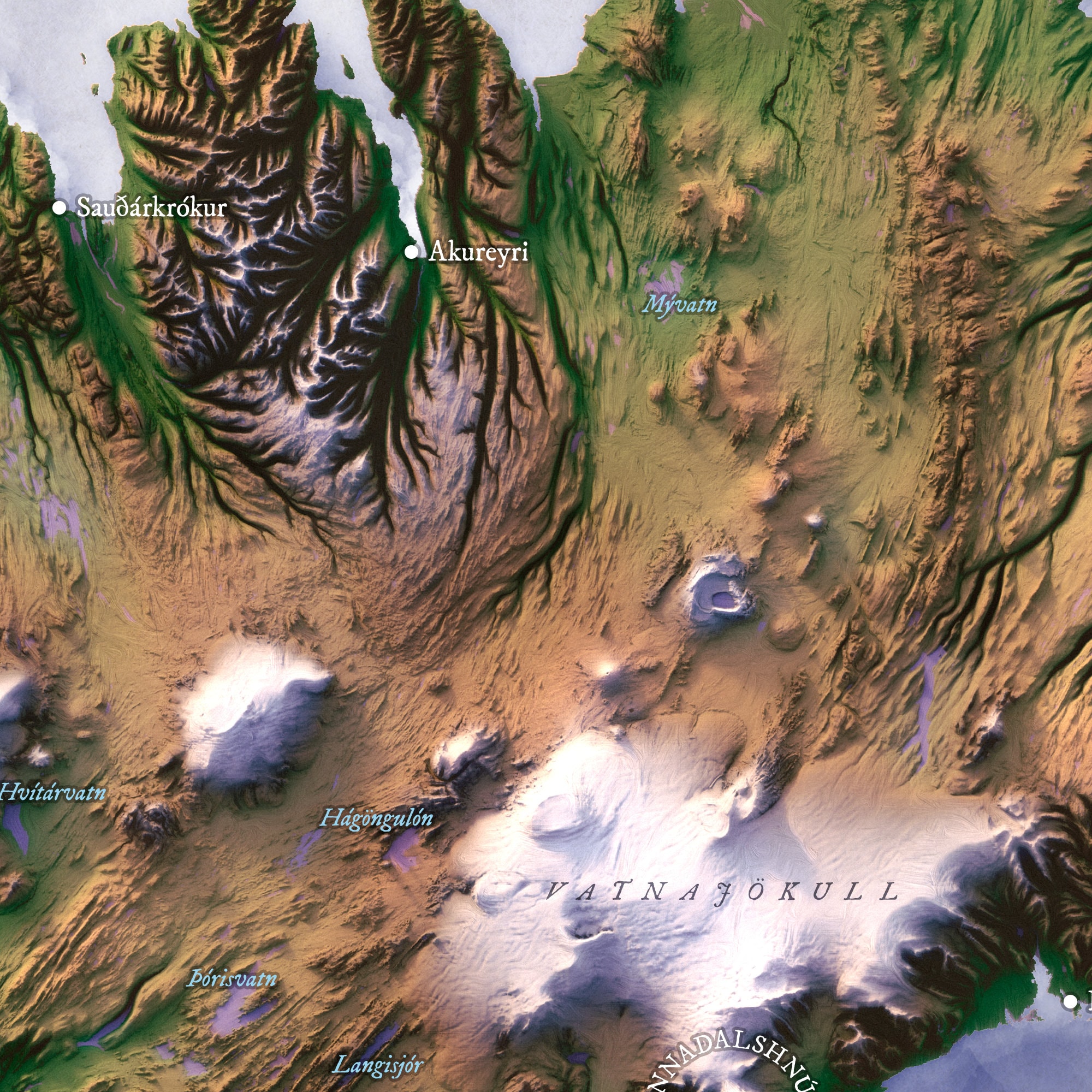 Iceland Vintage Style Poster, Iceland Map, Iceland Wall Decor, Iceland ...