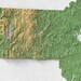 Massachusetts Map Poster 3 Options - Etsy