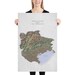 Map Poster of Northeast Italy - Etsy