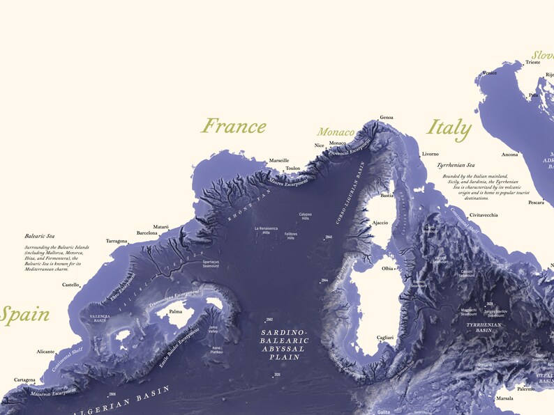 Mediterranean Seafloor Shaded Relief Map Explore the Depths in Stunning ... Mediterranean Seafloor Shaded Relief Map Explore the Depths in Stunning ...