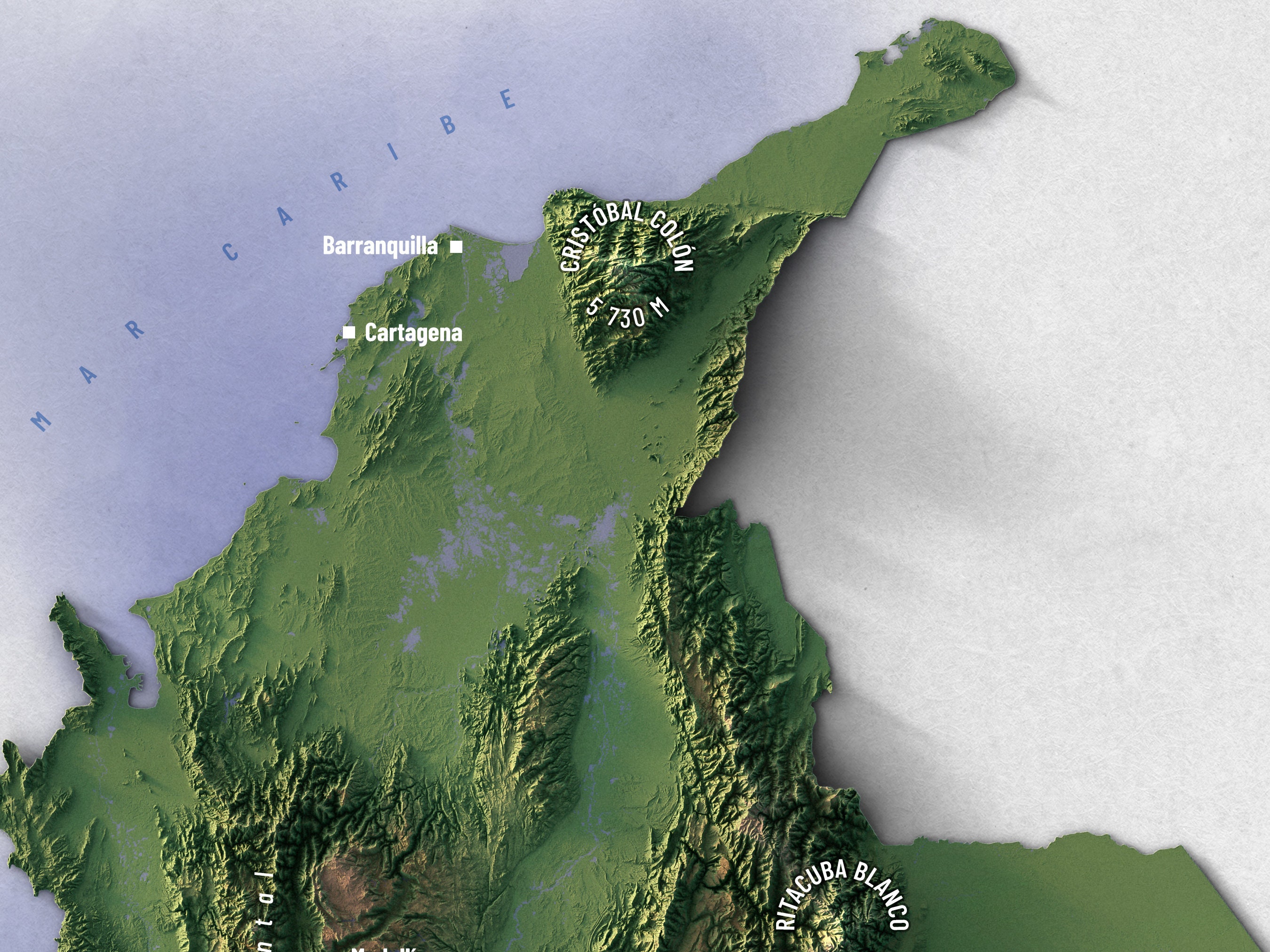 Colombia Poster, Colombia Map, Colombia Wall Decor, Colombia Map Poster ...