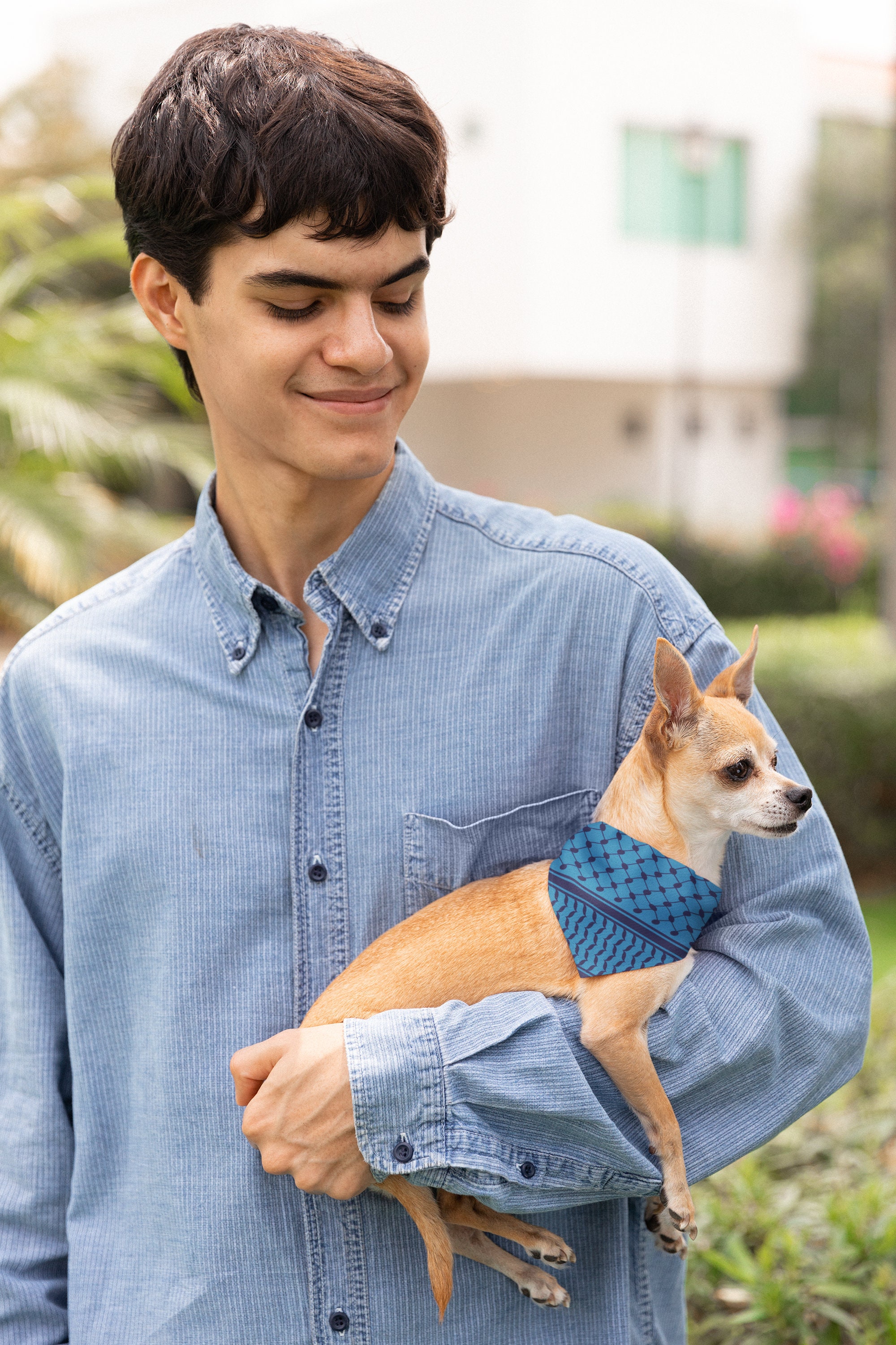 Dog Keffiyeh Pet Hirbawi Shemagh Hatta Arafat Palituch - Etsy