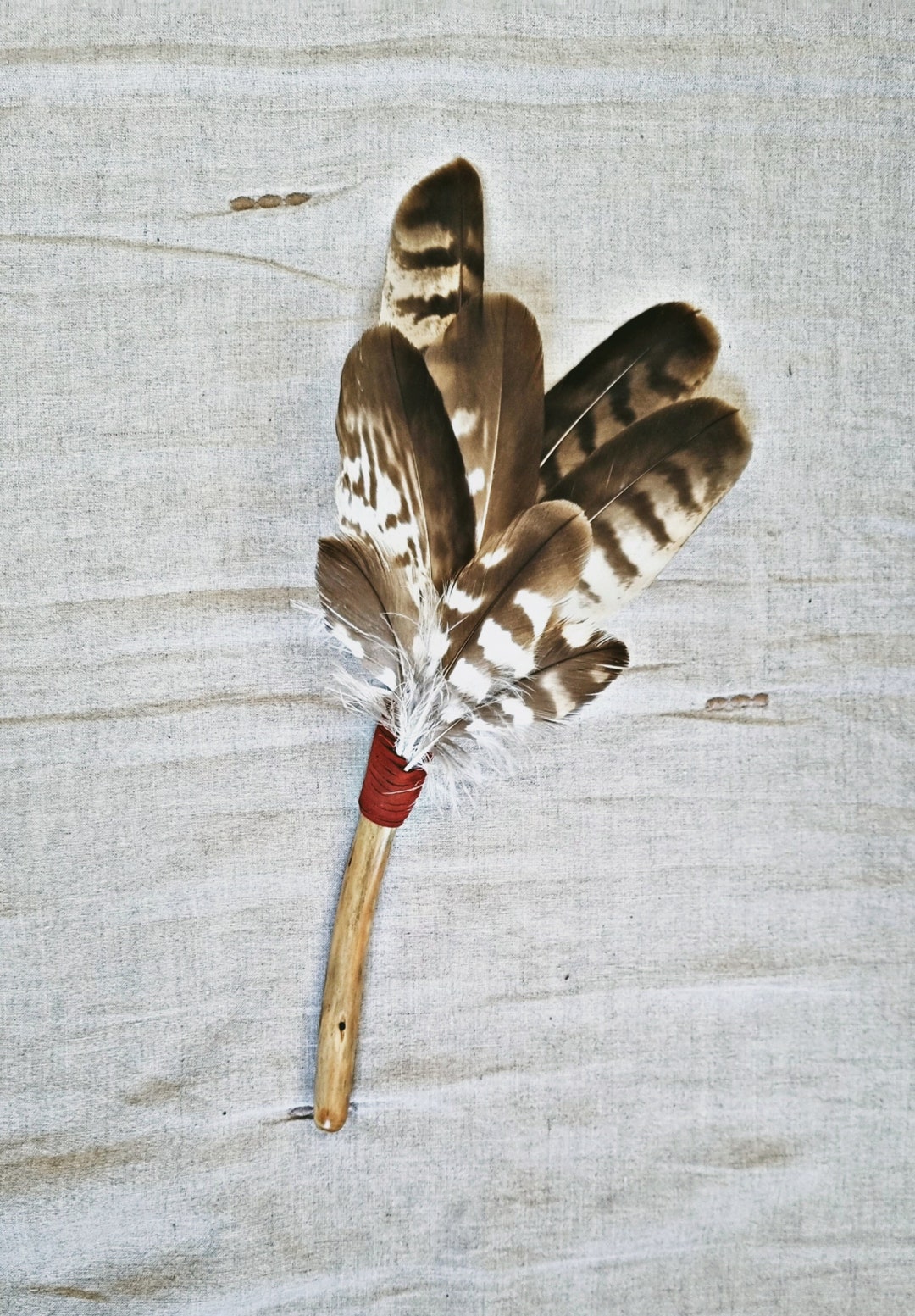 Freedom Keepers, Hawk Feather Wand, Buzzard Feather Healing Fan, Rose ...