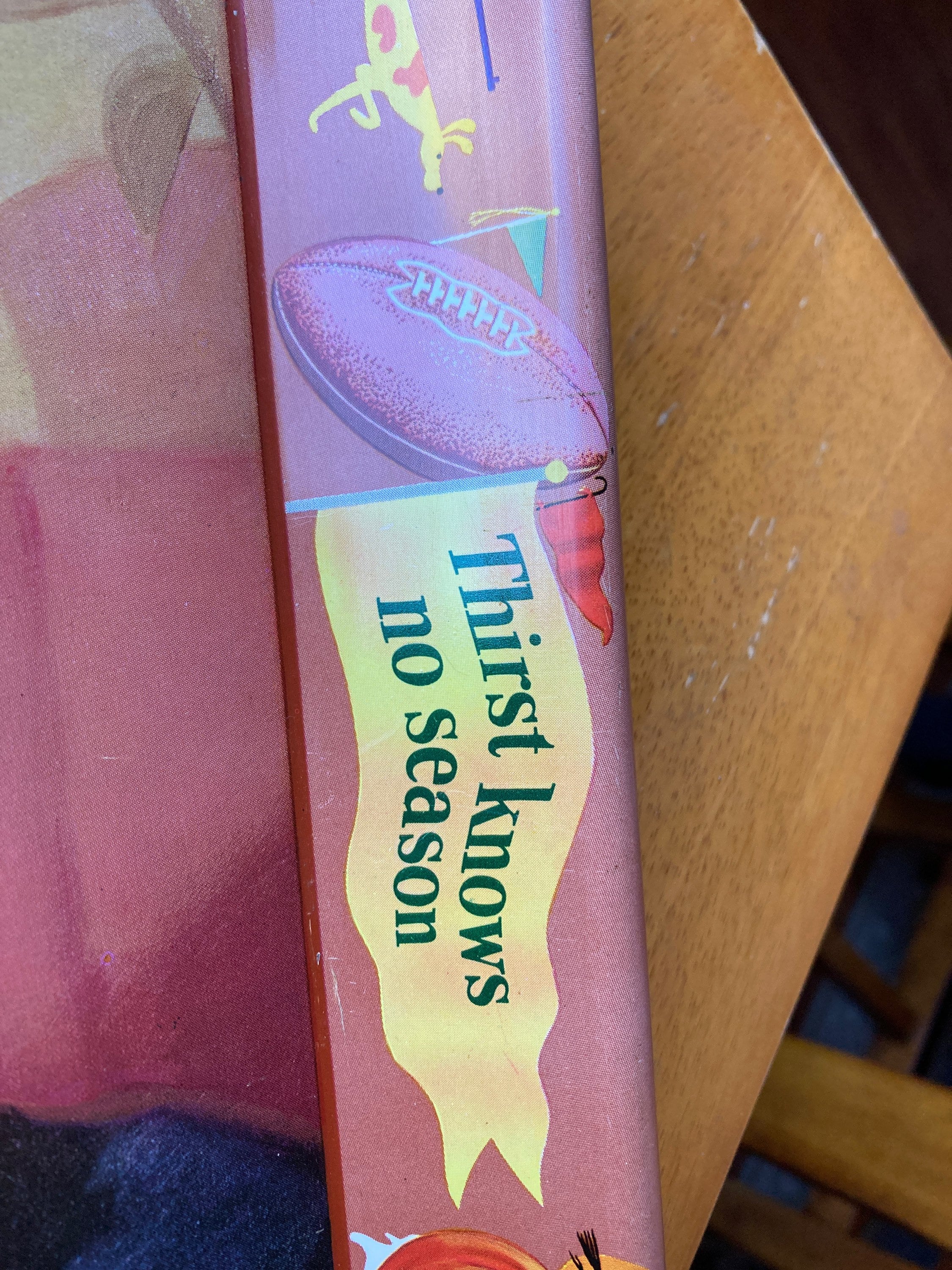 Coca Cola Advertising Tray thirst Knows No Season Vintage Original Coke ...