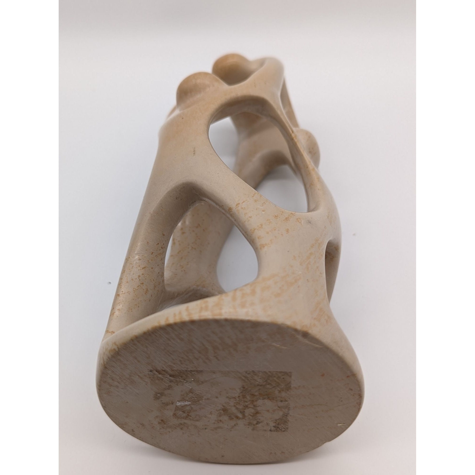 Soapstone Hand Carved Family Tree People Friends Support Figure ...