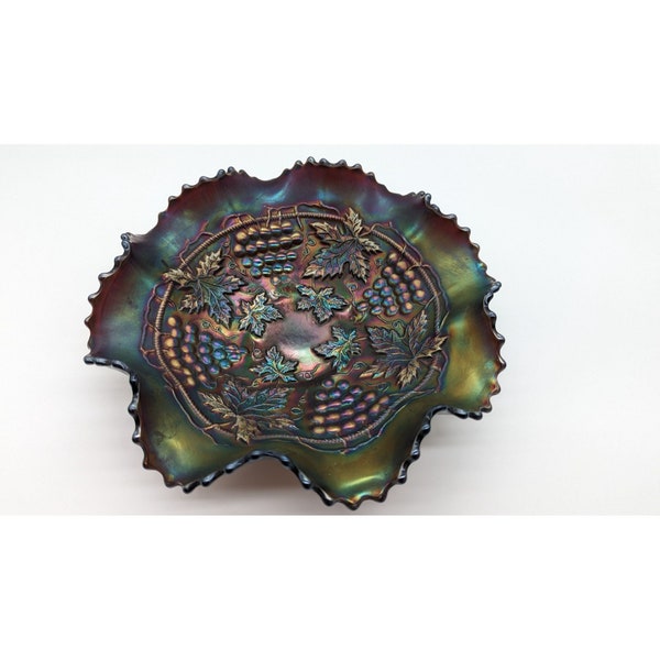 Carnival Glass Plate - Etsy