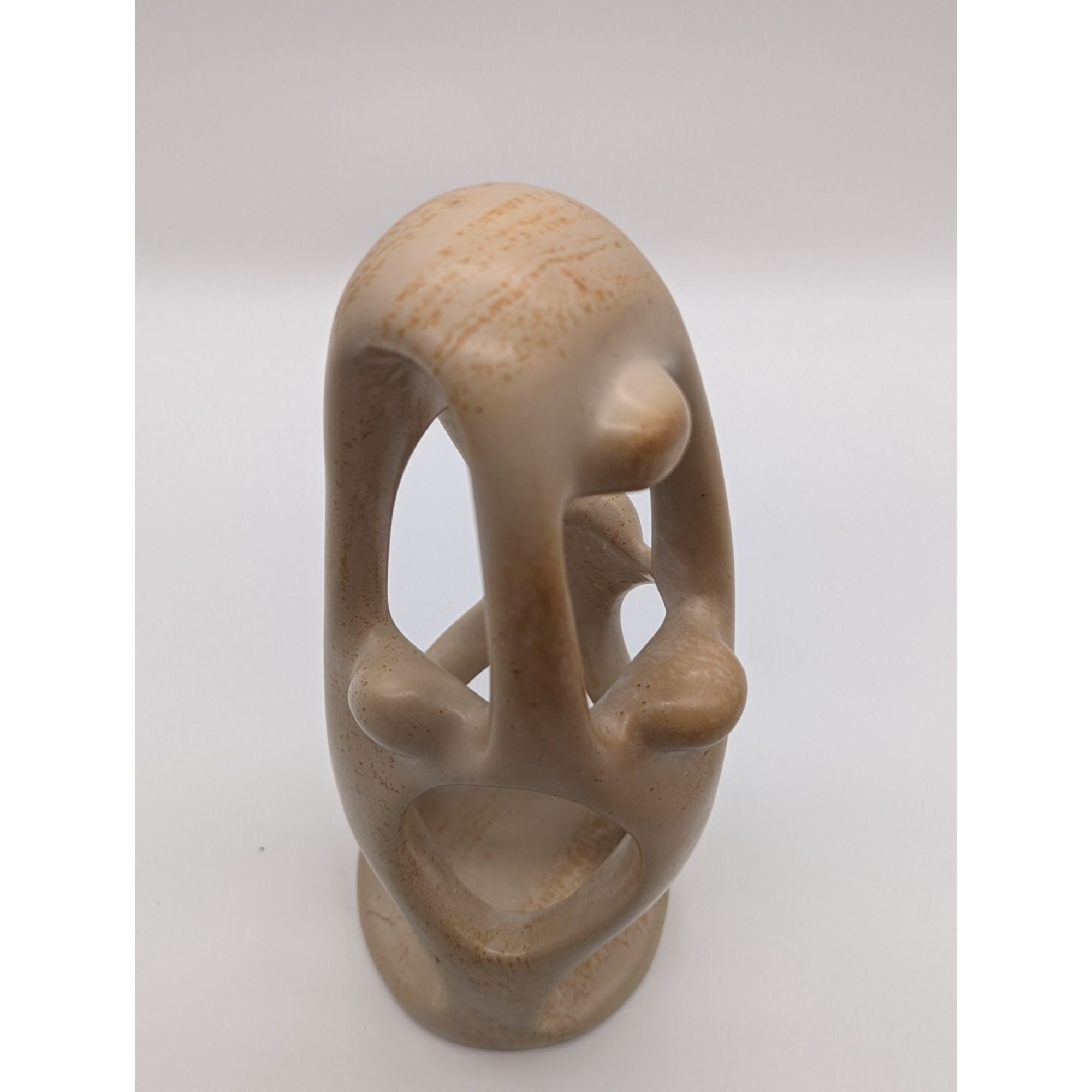 Soapstone Hand Carved Family Tree People Friends Support Figure ...