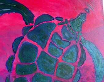 Lisa Frank Turtle - Etsy
