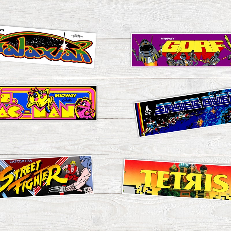 Retro Game Stickers - Etsy