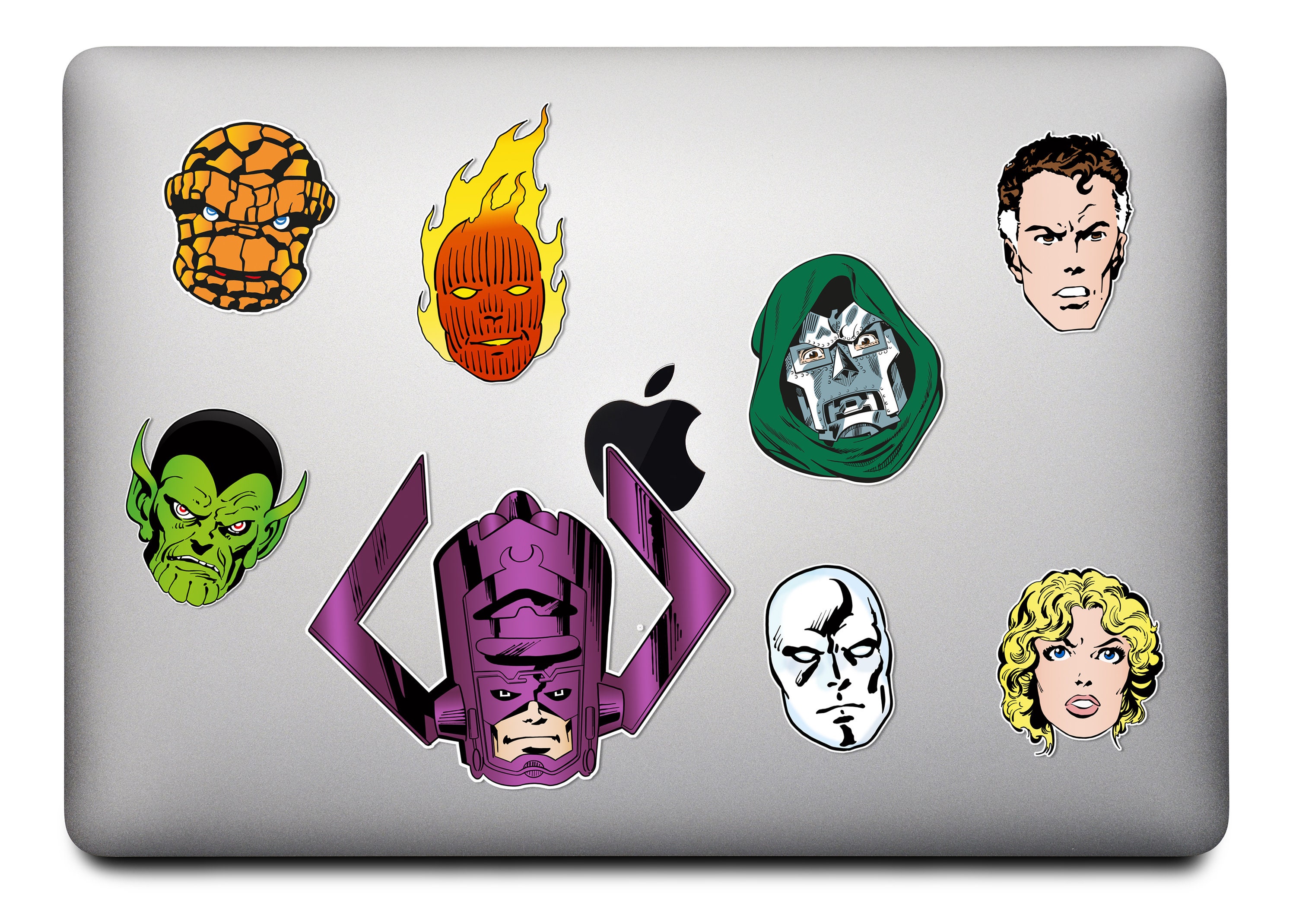 Retro Fantastic Four and 'friends' Sticker Set - Etsy