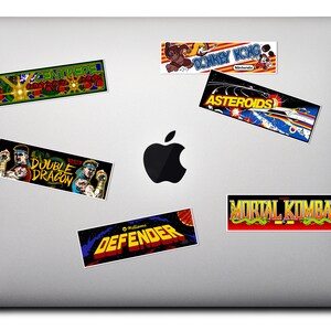 Retro 80s Arcade Stickers - Set 1 - Etsy