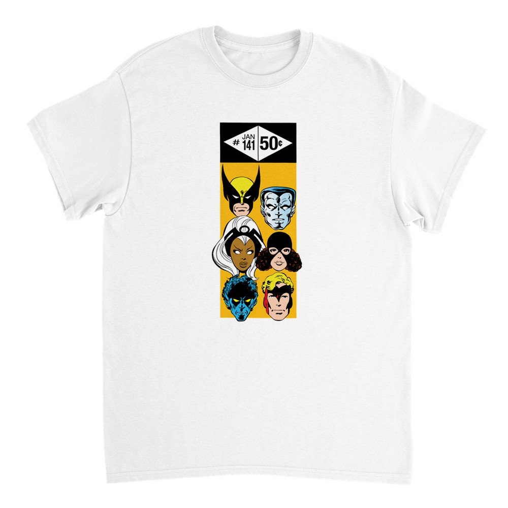 X-men Corner Box Heavyweight 100% Cotton Unisex T-shirt - Etsy