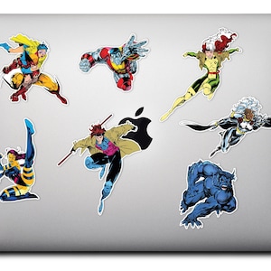 X-men - 1990s Action Stickers - Etsy