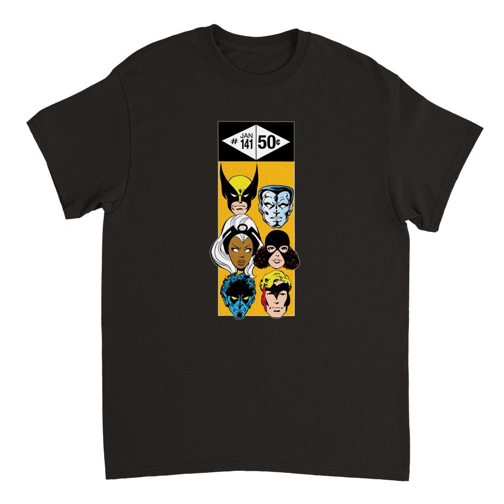 X-men Corner Box Heavyweight 100% Cotton Unisex T-shirt - Etsy