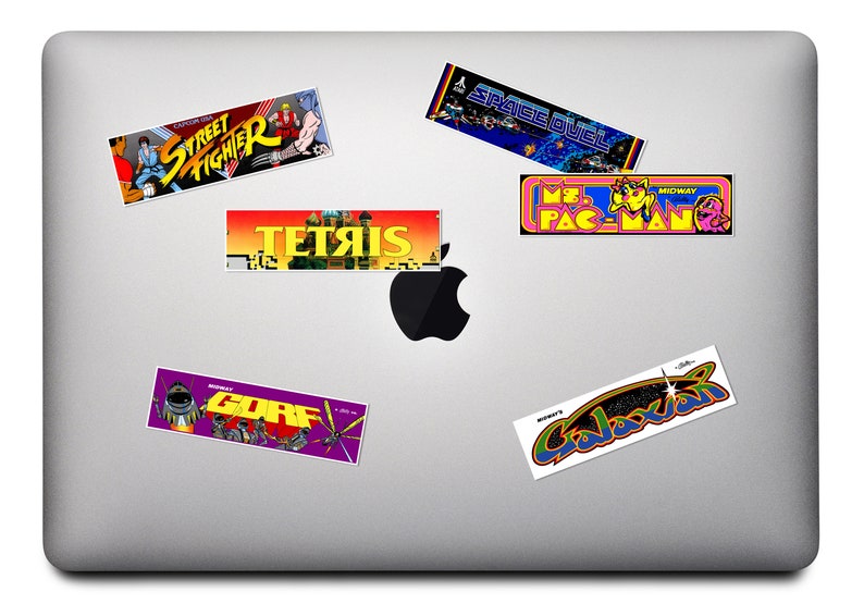 Retro 80s Arcade Stickers Set 2 - Etsy