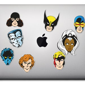 Retro X-men Stickers - Etsy