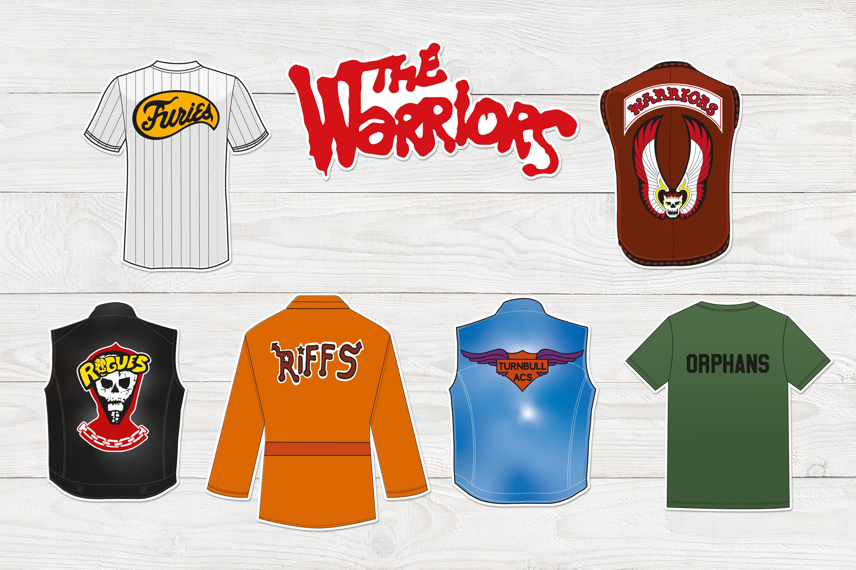 The Warriors Gang Logos