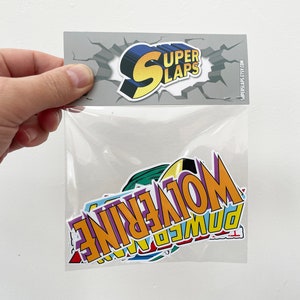 Marvel Comic Logo Stickers Set 3 - Etsy