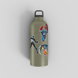 Marvel Classic Pose Stickers Set 1 - Etsy