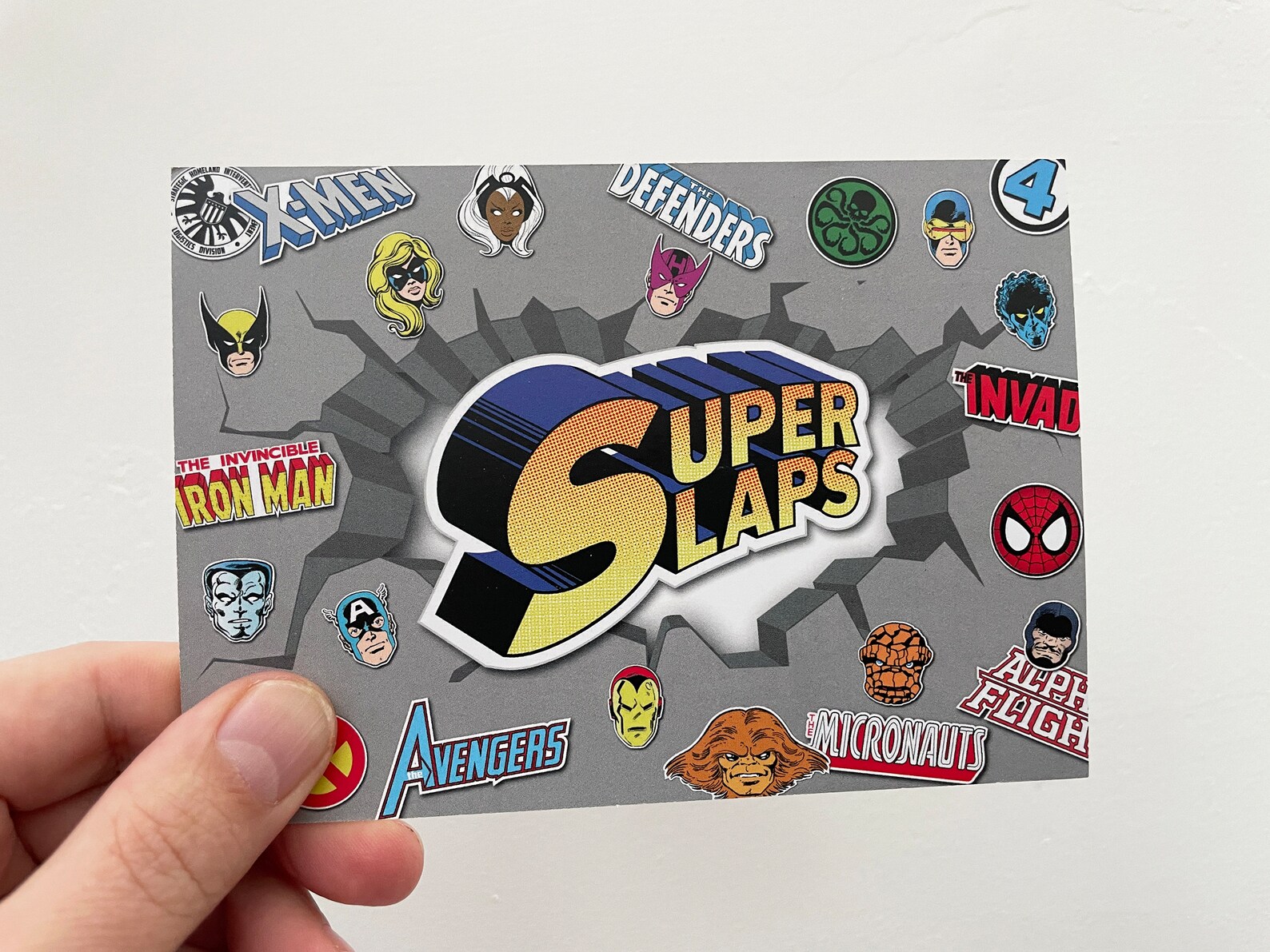 Marvel Comic Logo Stickers Set 1 - Etsy