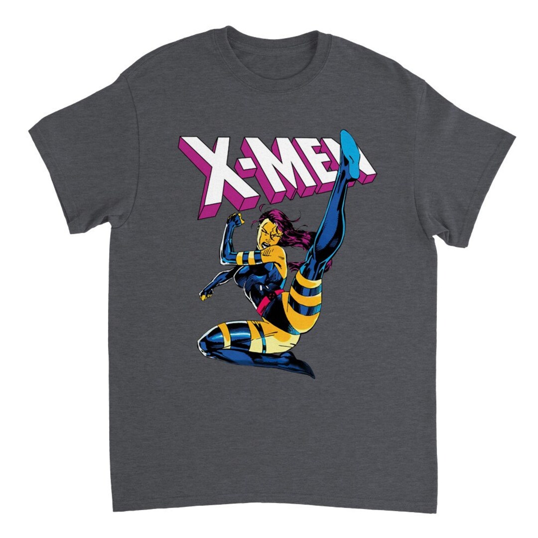 X-men, Psylocke - Heavyweight, 100% Cotton, Unisex T-shirt - Etsy