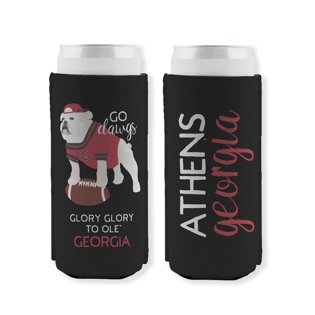 Georgia Bulldogs Can Cooler, UGA Can Cooler, Go Dawgs, Georgia Can ...