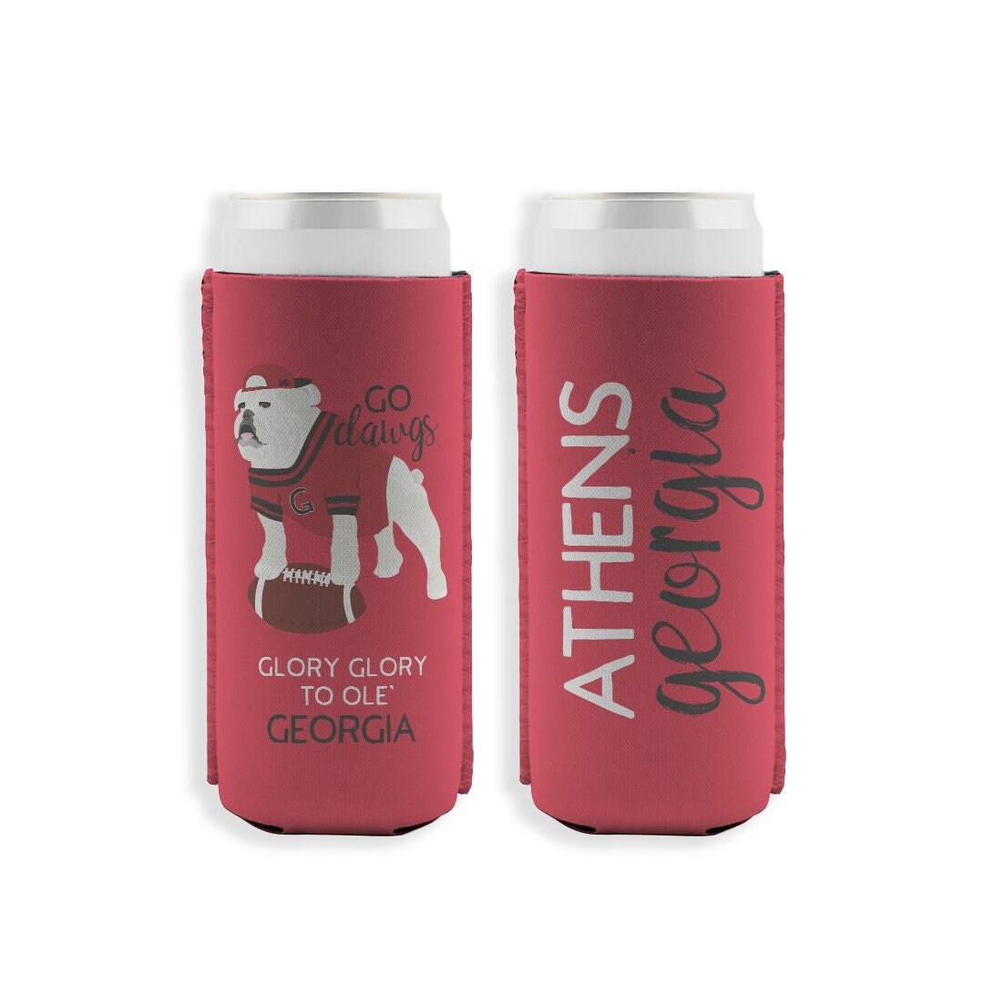Georgia Bulldogs Can Cooler, UGA Can Cooler, Go Dawgs, Georgia Can ...