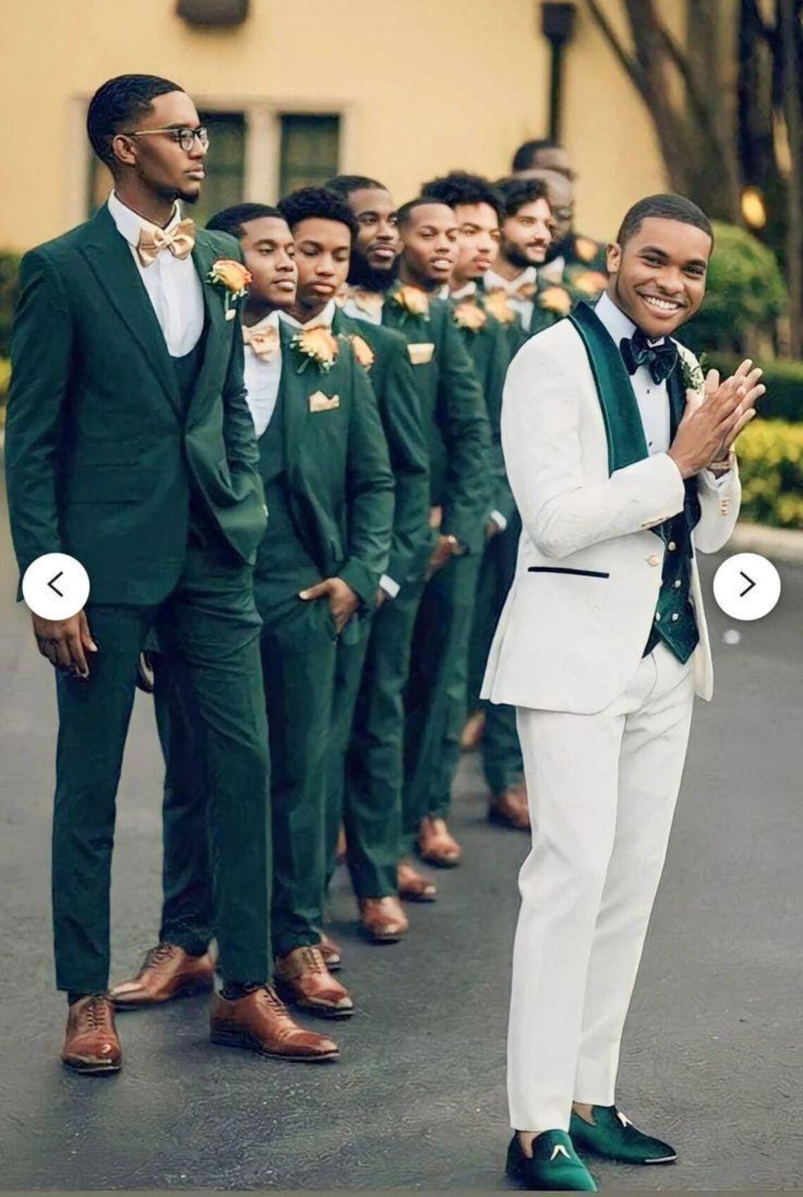 Men’s 3-piece Slim Fit Suit – Elegant Wedding, Reception & Party Outfit ...